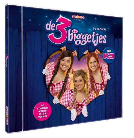 K3 / Musical - De 3 Biggetjes (CD) | Tony's Muziekhuis